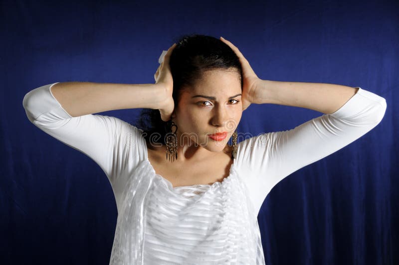Despair stock image. Image of stressed, passionate, pretty - 5193361