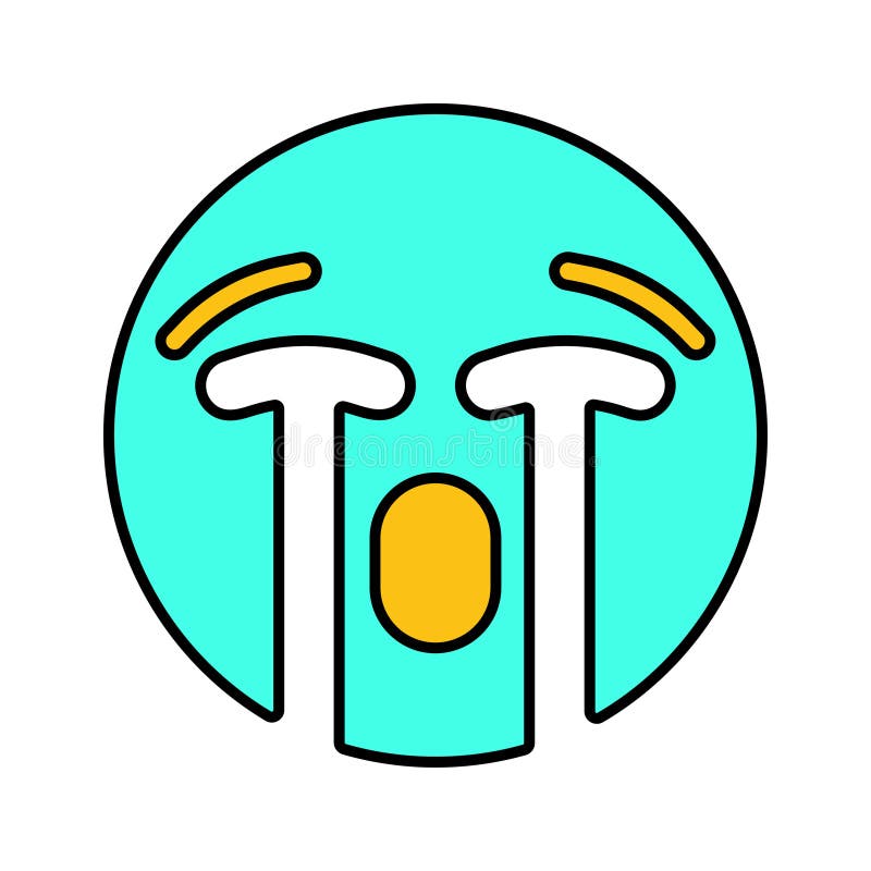 Despair, Disappointment, Disillusion Icon Stock Illustration ...