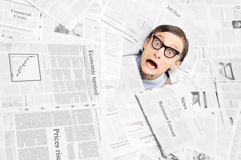 The Geek with a Open Mind stock illustration. Illustration of geeky ...