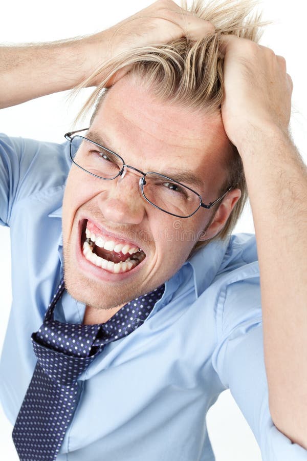 Desperation closeup stock photo. Image of caucasian, disappointment ...