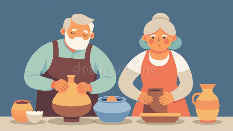 Despite the Delicate Nature of Their Craft the Elderly Pottery Masters ...