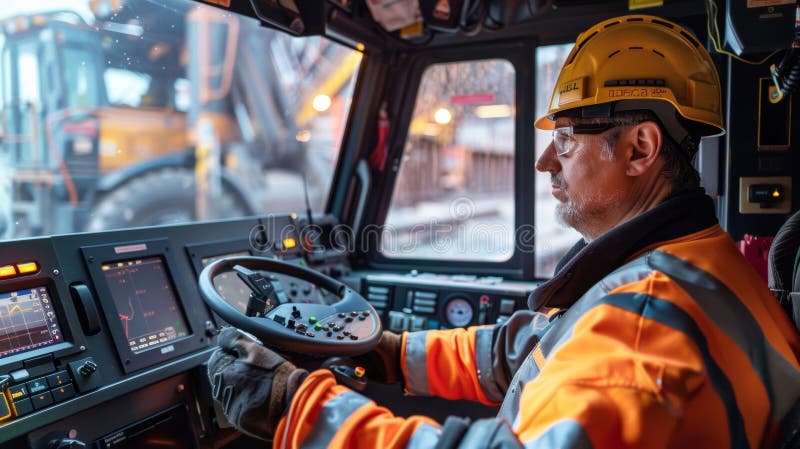 Despite the Noise and Activity on the Construction Site the Cabin ...