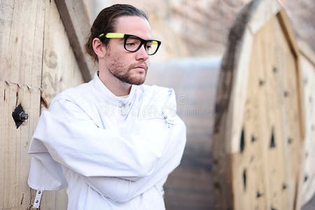 Despondency stock image. Image of decline, jacket, distraction - 23029853