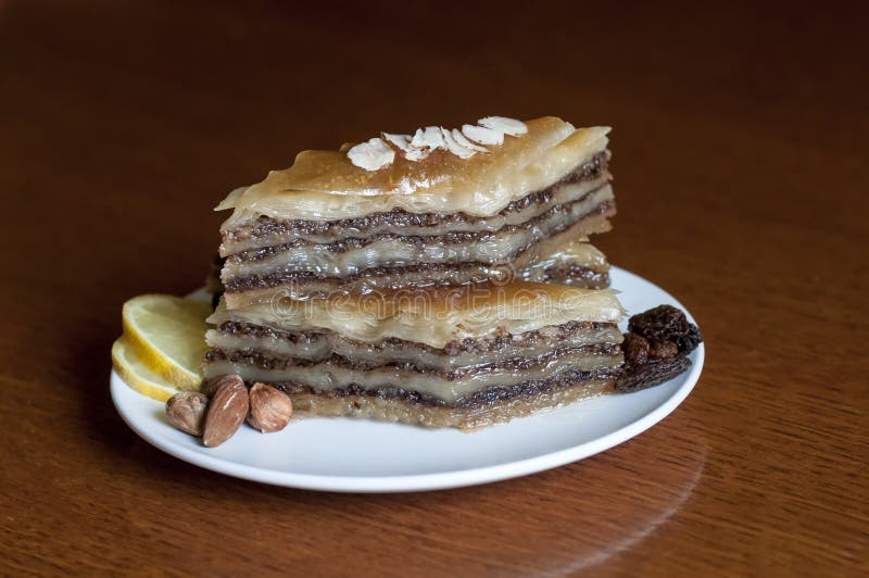 Baklava cake stock photo. Image of baklava, bosnia, traditional - 17171858