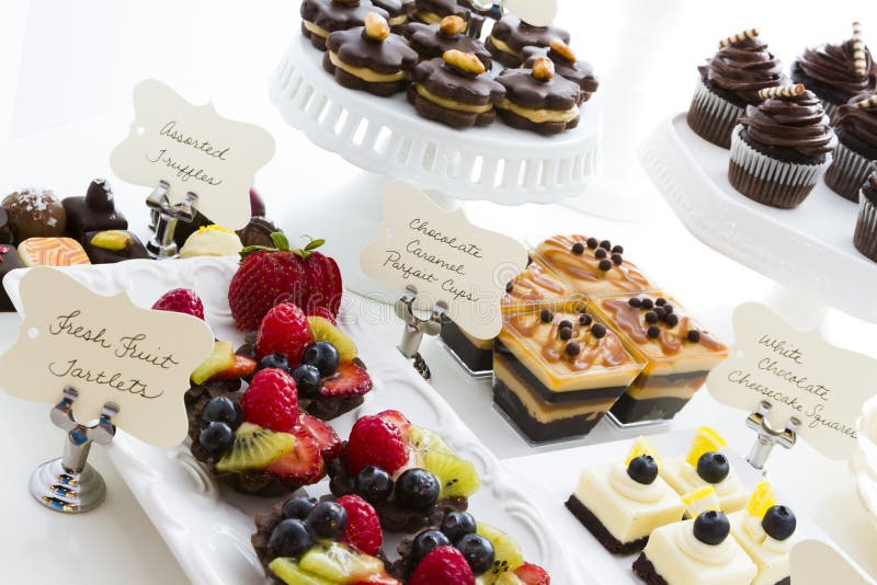 Dessert bar stock image. Image of love, cupcake, cake - 31531617