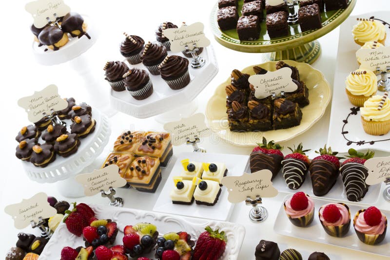 Dessert bar stock photo. Image of indulgence, brown, bite - 31531648