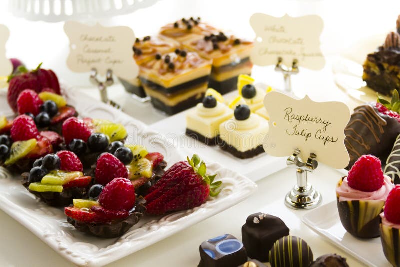 Dessert bar stock image. Image of sweet, chocolate, shortcrust - 31531831