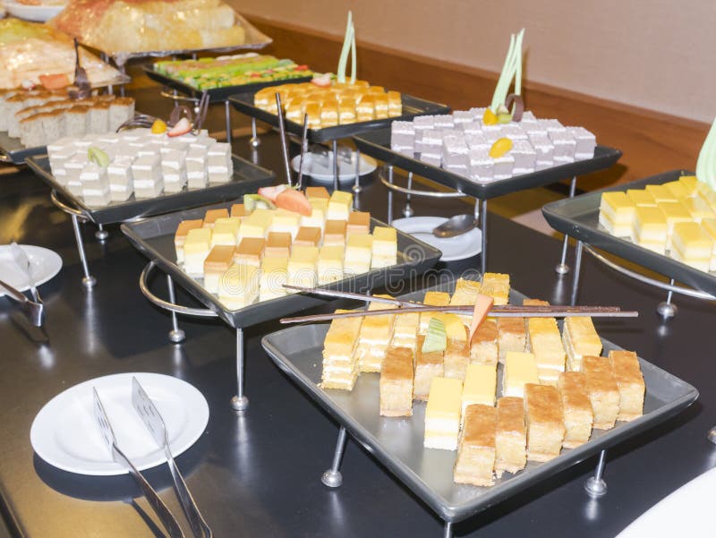 Dessert buffet stock photo. Image of cake, fruit, setup - 56089368