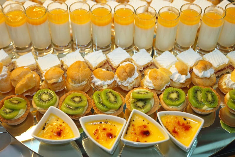 Dessert Buffet stock image. Image of pastries, dessert - 57462363