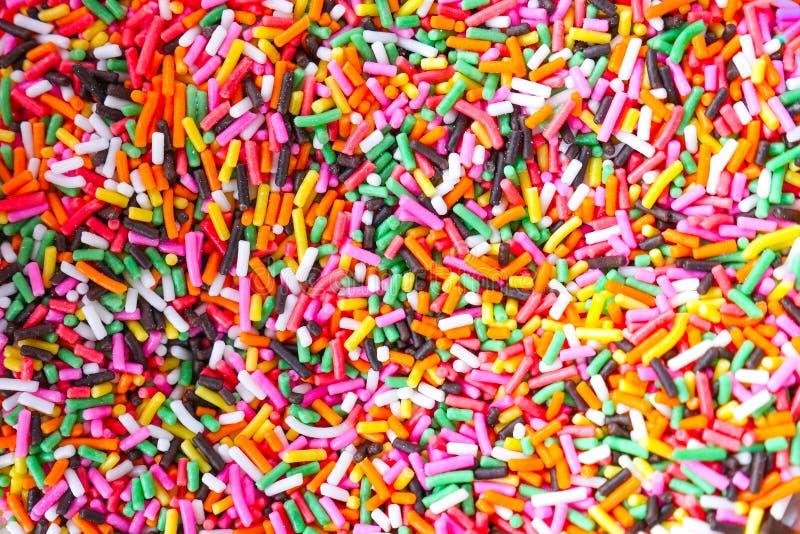 Sweet Food and Concept. Dessert Colorful . Stock Photo - Image of ...