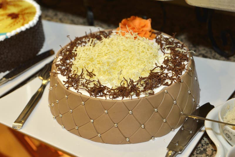 Dessert Corner Buffet stock image. Image of lounge, feed - 15191461