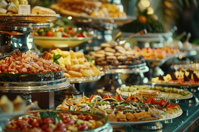 Dessert Display stock image. Image of patisserie, colorful - 364109905