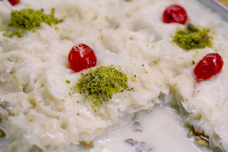 Dessert Gullac stock photo. Image of asian, cheese, appetizing - 182877408