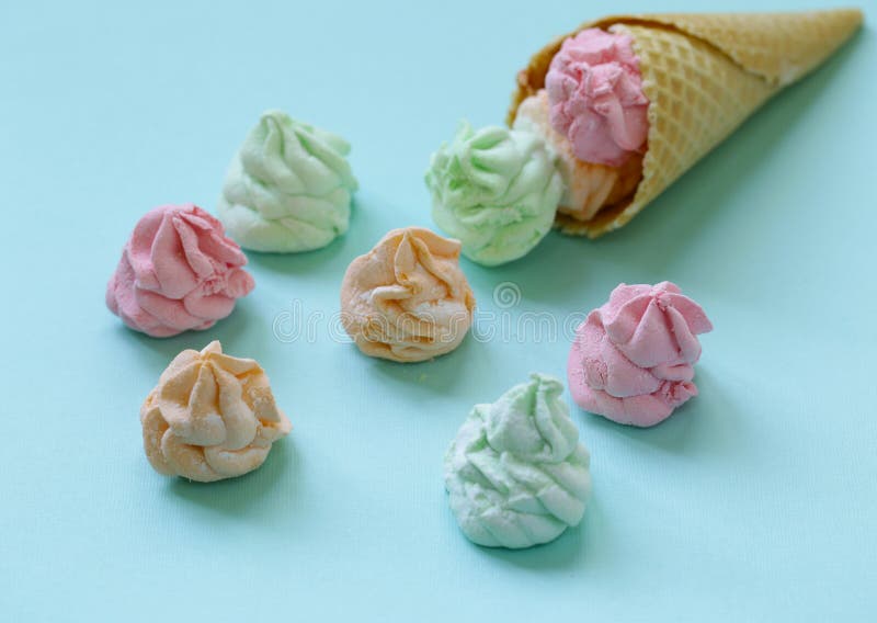 Dessert marshmallow stock photo. Image of junk, dessert - 116109378