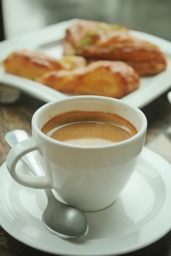 Dessert Pastries Coffee Breakfast Stock Image - Image of dinner ...