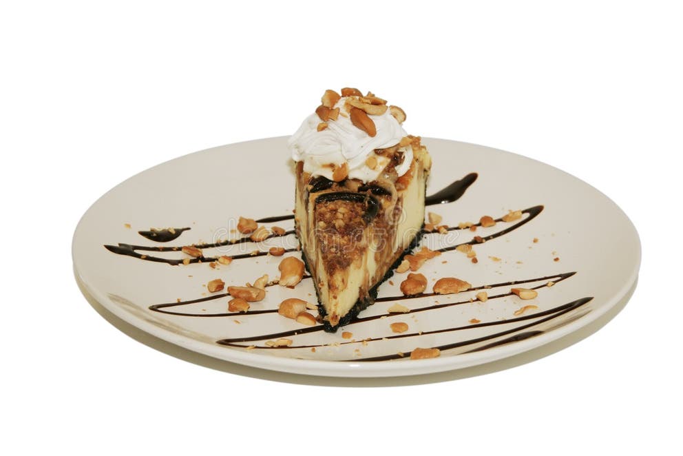 Dessert - Peanutty Chocolate Cheesecake Stock Image - Image of isolated, cheesecake: 852407
