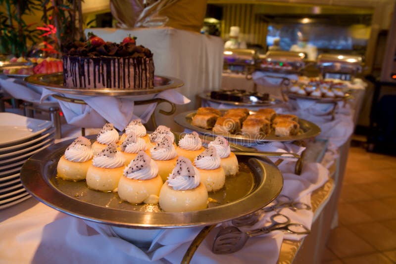 Dessert at restaurant stock photo. Image of dinner, cooked - 34378724