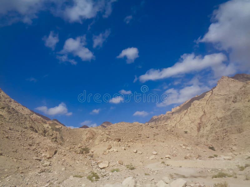 A Dessert Rock in a Red Dessert Stock Image - Image of sand, photograph ...