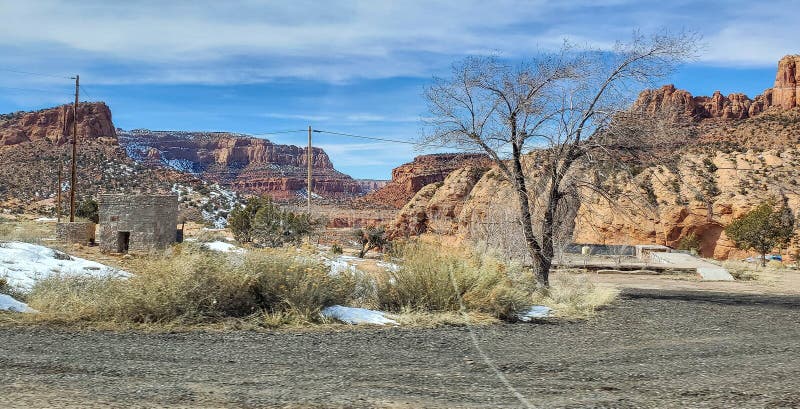 Dessert Stone Mountain Arizona Stock Image - Image of ruins, landscape ...