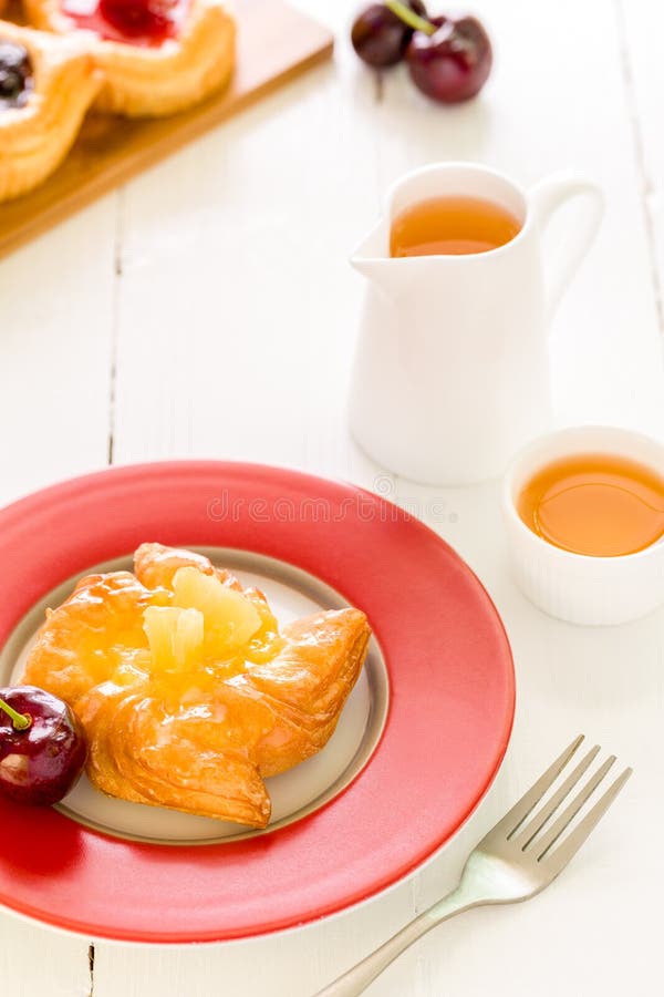 Dessert for Tea Background / Dessert for Tea / Fruit Pastry Dessert for ...