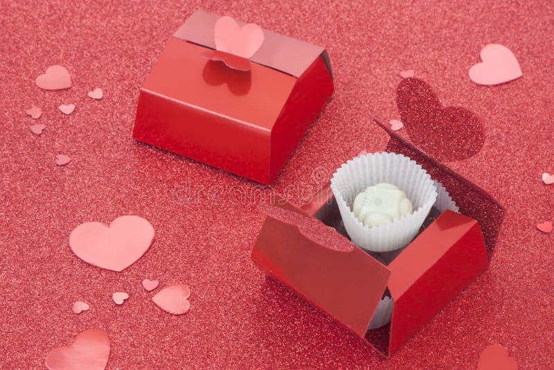 Desserts in small boxes stock photo. Image of bonbon - 28943114