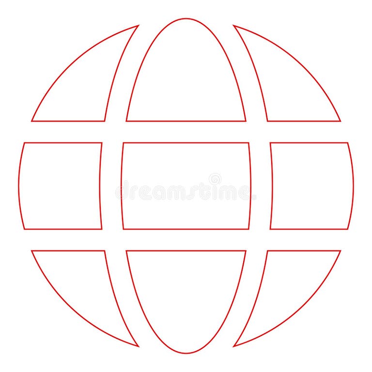 Dessin d'objet rouge illustration stock. Illustration du objet - 253042325