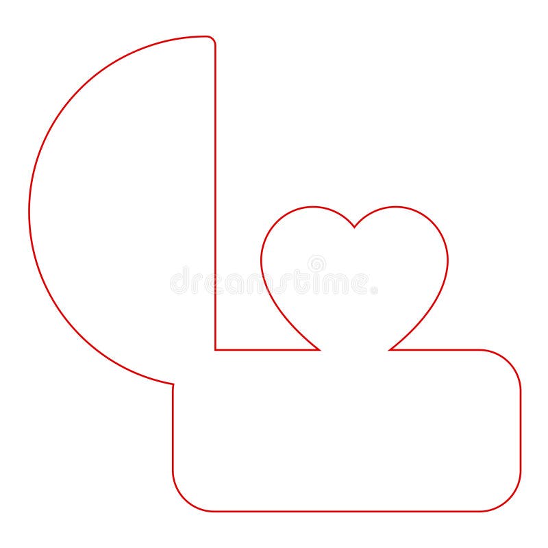 Dessin d'objet rouge illustration stock. Illustration du illustrations ...