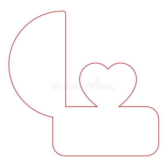 Dessin d'objet rouge illustration stock. Illustration du illustrations ...