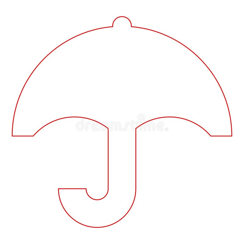 Dessin d'objet rouge illustration stock. Illustration du mauvais ...