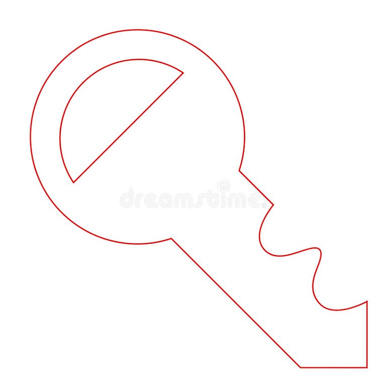 Dessin d'objet rouge illustration stock. Illustration du objet - 253042378