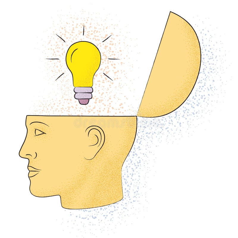 Dessin Symbolique De Tête Et De Connaissance Avec La Culture ...