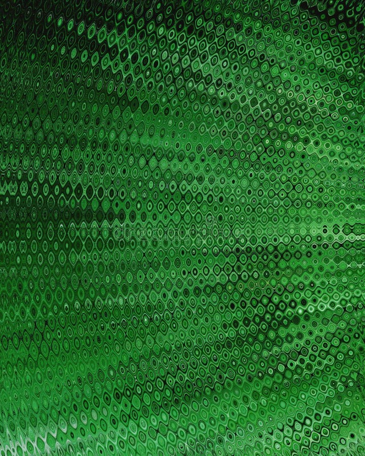 Dessin Vert Pour Le Textile Et Les Carreaux. Illustration Stock ...