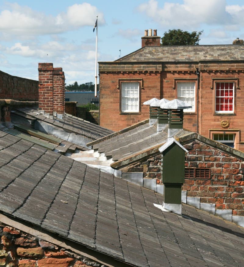 Dessus de toit image stock. Image du toits, toit, indicateur - 3144007