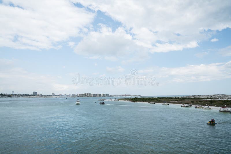 Destin area in Florida stock photo. Image of destination - 97486732