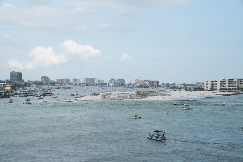 Destin area in Florida stock image. Image of travel, ocean - 97486911