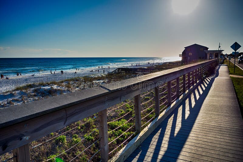 Destin Florida Beach Scenes Stock Image - Image of sand, coast: 71851813