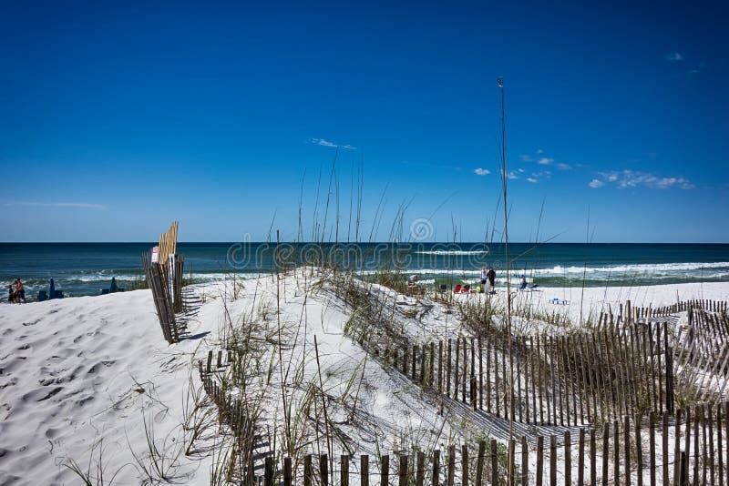 Destin Florida Beach Scenes Stock Image - Image of ocean, morning: 71853489