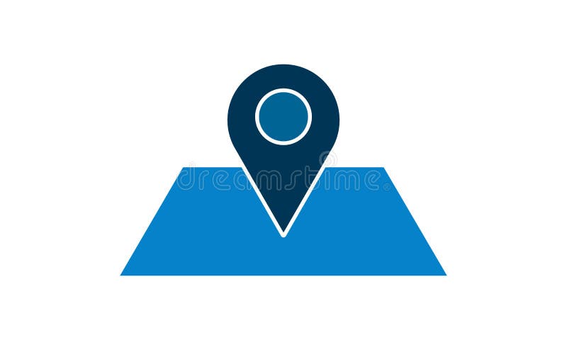 Destination Icon Flat Style Graphical Symbol. Stock Vector ...
