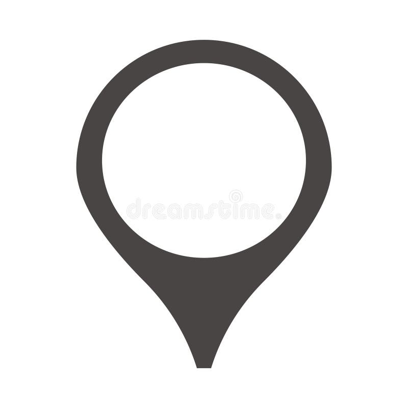 Destination Map Minimal Marker Icon, Pin Symbol, Location Icon Isolated ...