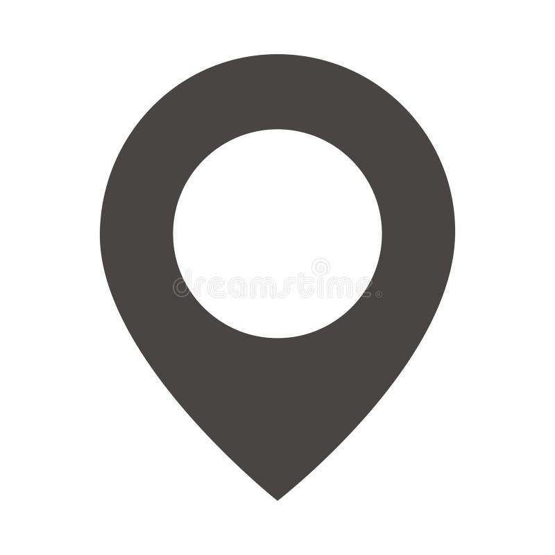 Destination Map Minimal Marker Icon, Pin Symbol, Location Icon Isolated ...