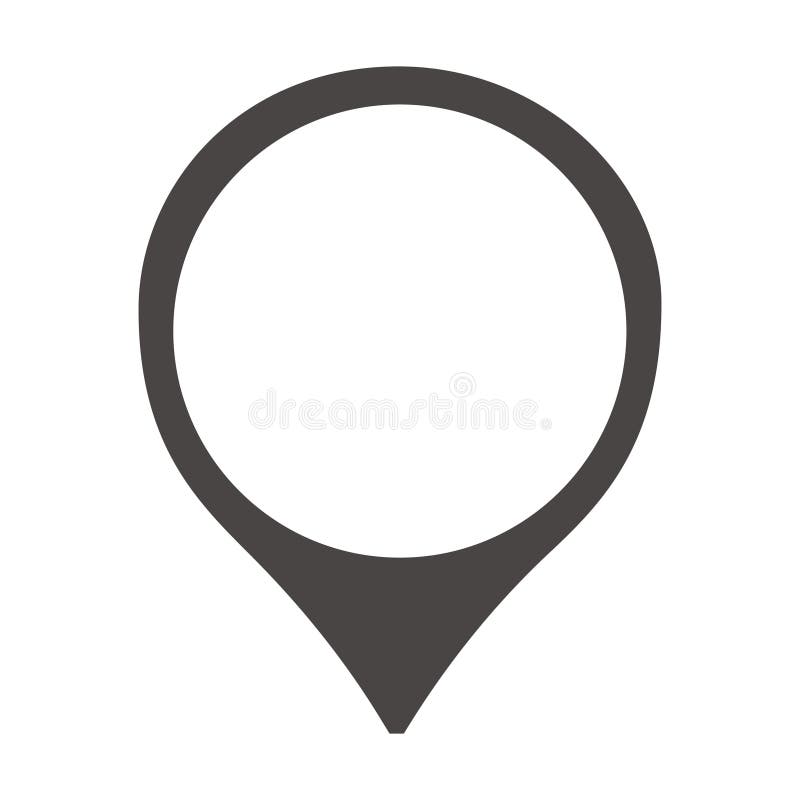 Destination Map Minimal Marker Icon, Pin Symbol, Location Icon Isolated ...