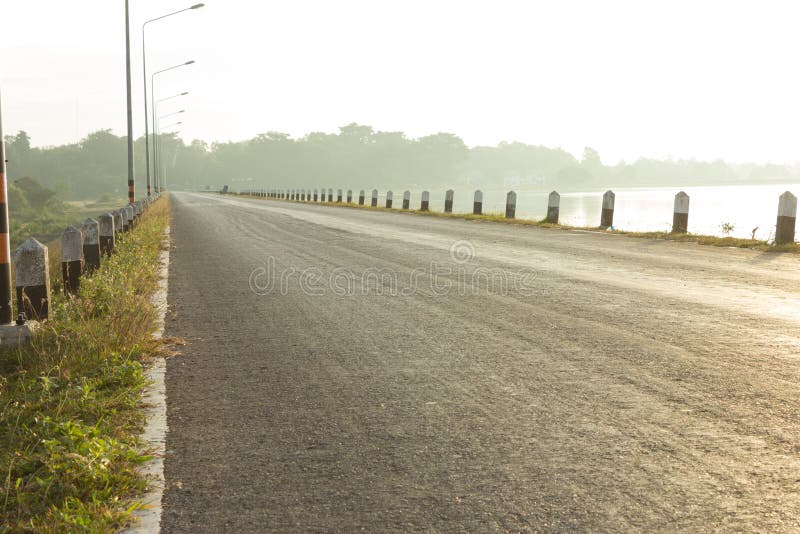 Destination on the Road in Nature Stock Photo - Image of travel ...