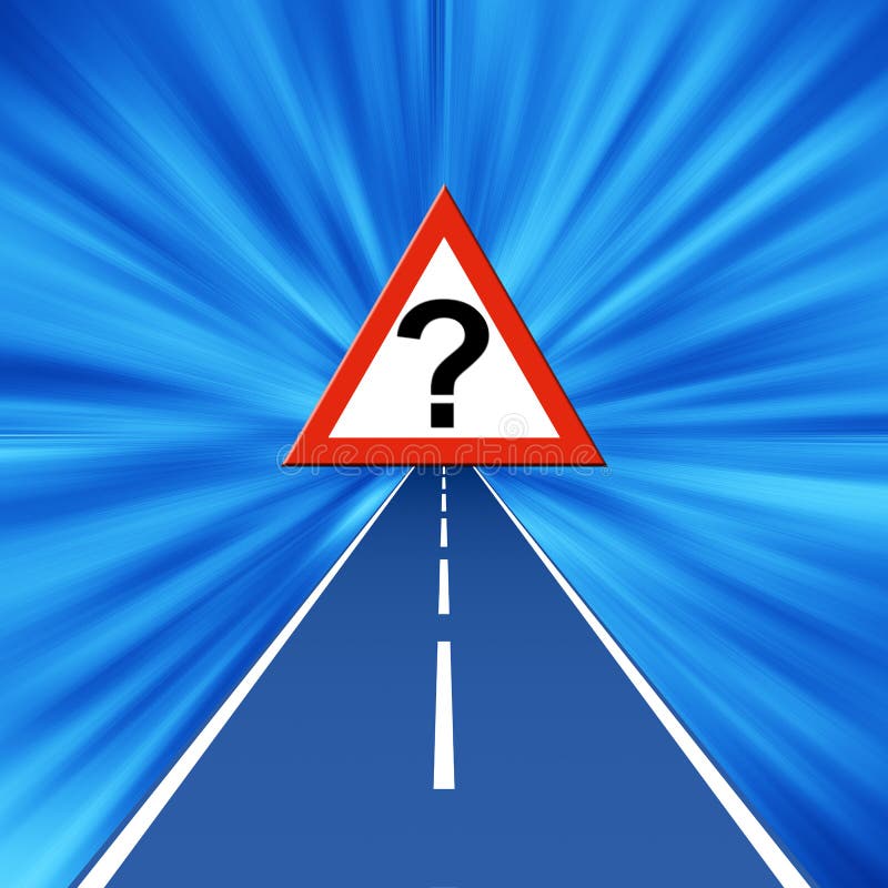 Destination unknown stock illustration. Illustration of destination ...