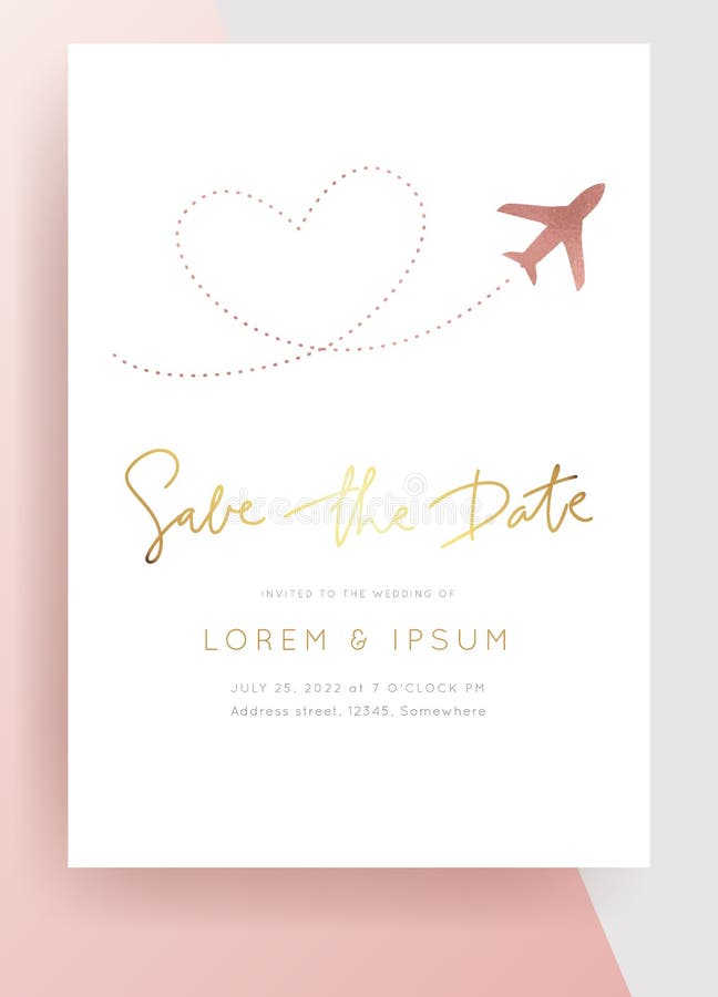 Destination Wedding Pass Vector Stock Vector - Illustration of overlay ...