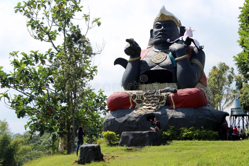 Destinations Semar Sculpture Editorial Stock Image - Image of lakes ...