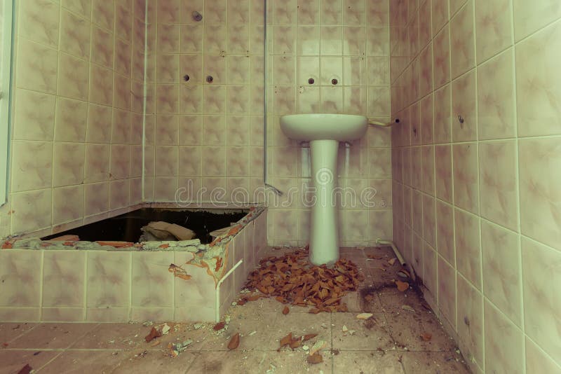 Destroyed Bathroom