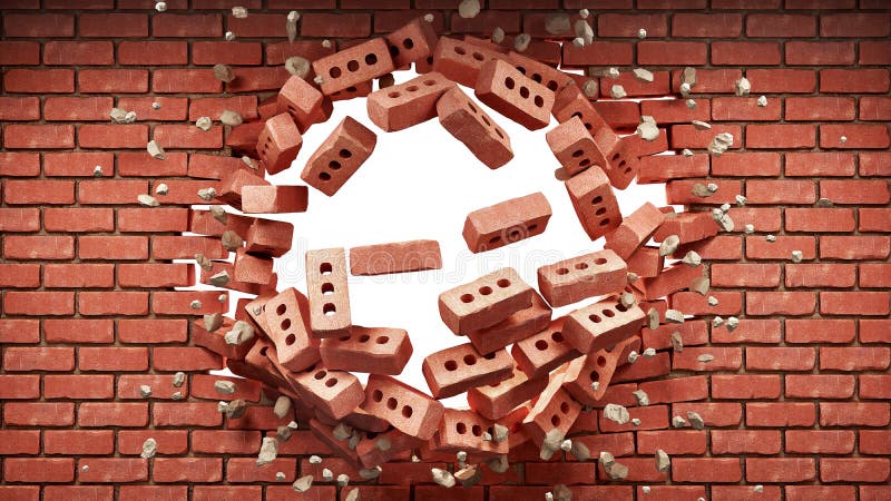 Smashing Hole Stock Illustrations – 243 Smashing Hole Stock ...