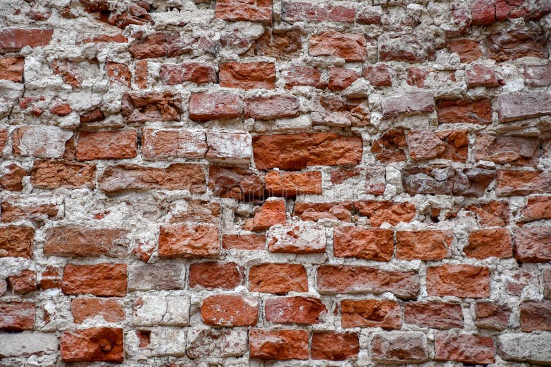 Destroyed Brick Wall of the Old House Stock Photo - Image of destroyed ...