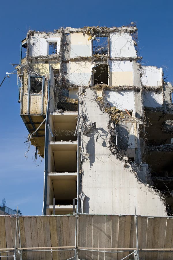 Destroyed building stock image. Image of destroy, house - 2204325