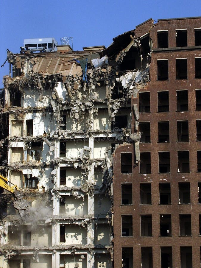 Destroyed building stock image. Image of destroy, house - 2204325